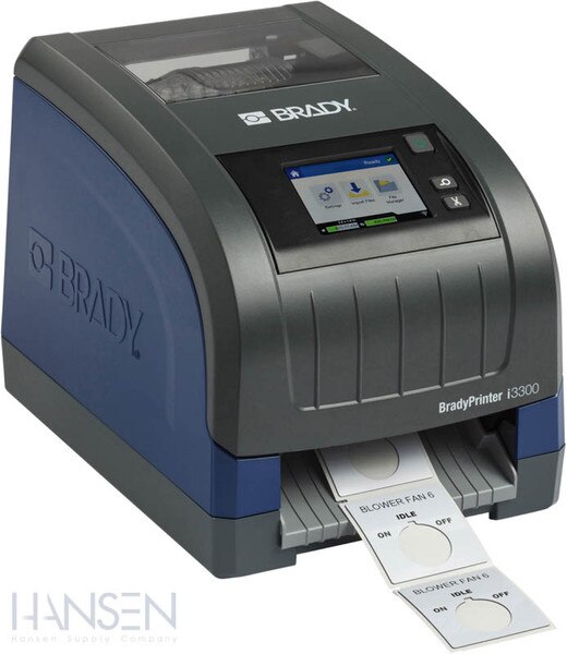Brady i3300 Label Printer with Brady Workstation Software from Hansen ...