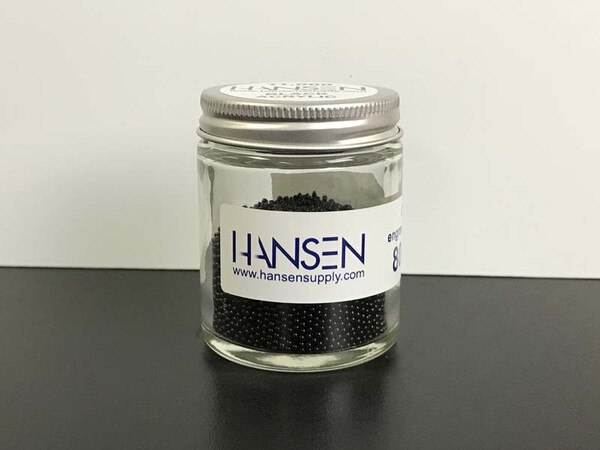 Raster Braille Beads in Black | Hansen Supply